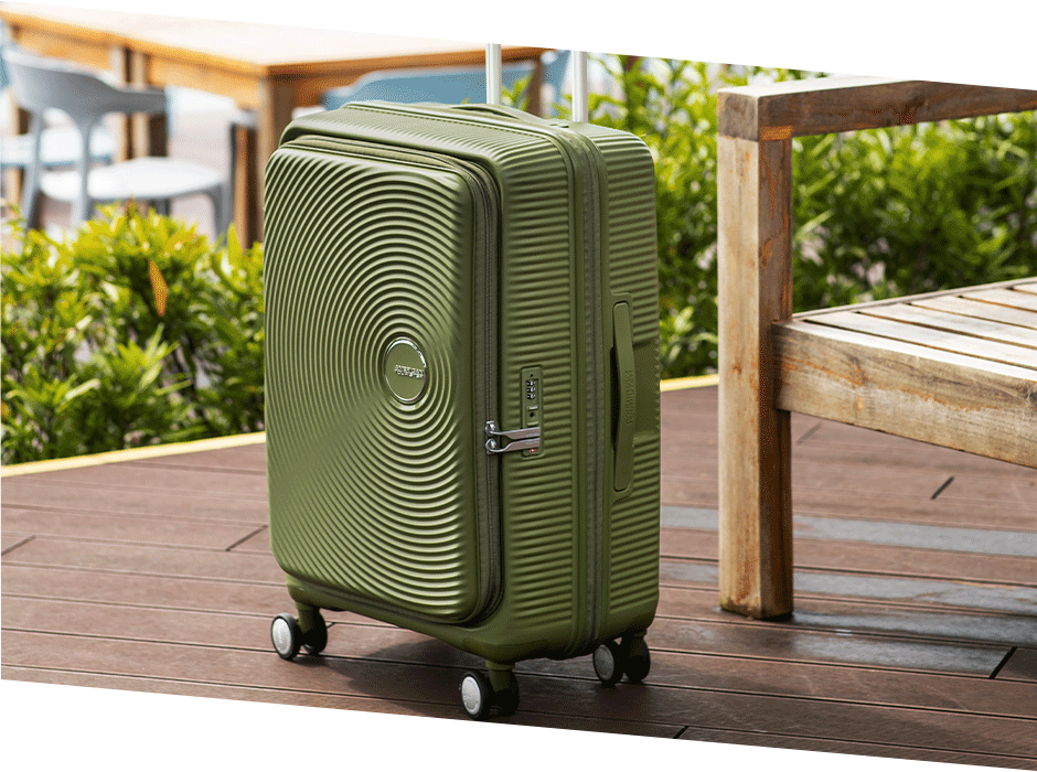 American Tourister Curio Spinner 55/20 Exp Tsa Bo